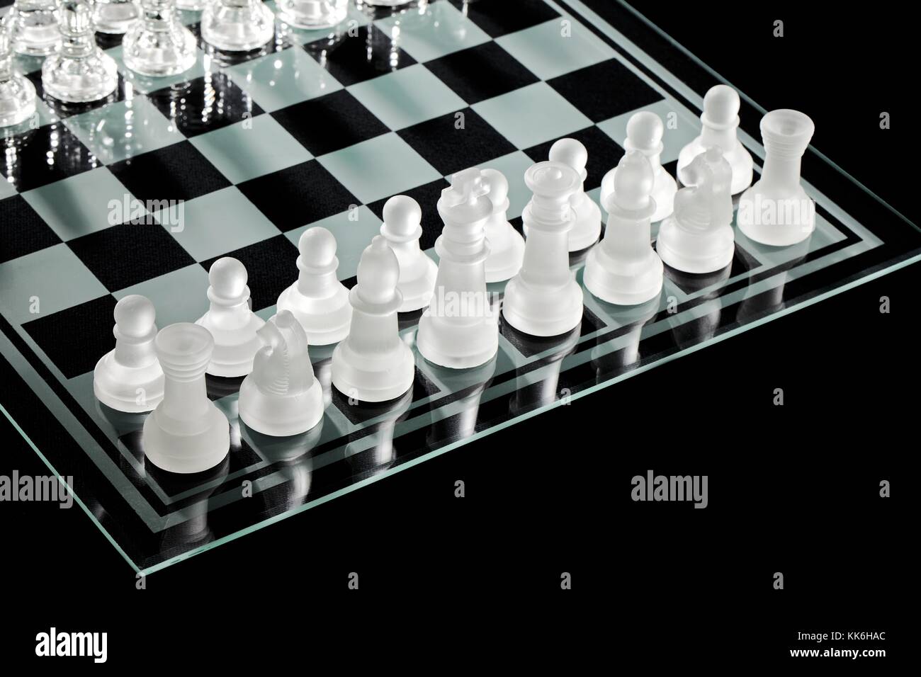 complete chess piece ready to battle Stock Photo - Alamy