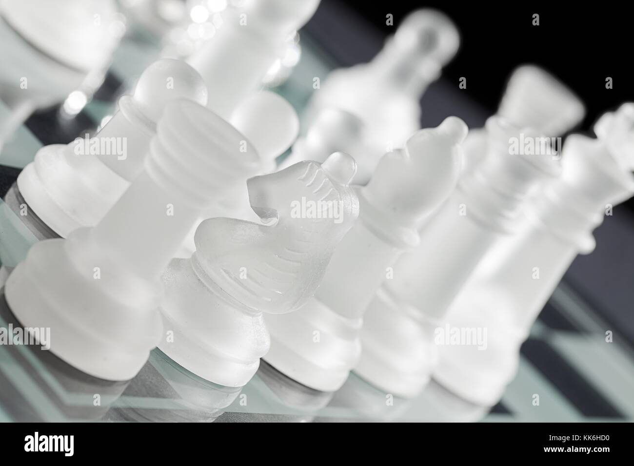 glass chess piece Stock Photo - Alamy