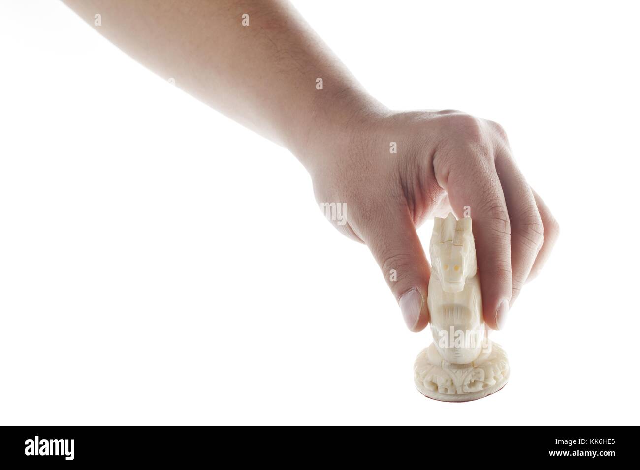 Hand holding chess pawn hi-res stock photography and images - Alamy