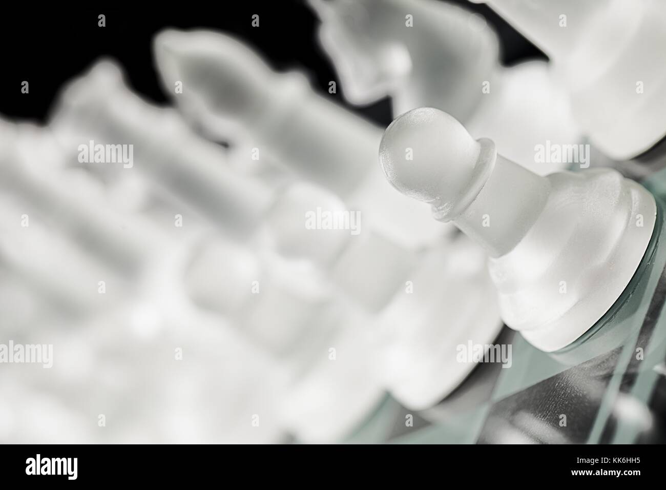 slanting position of a chess piece Stock Photo - Alamy