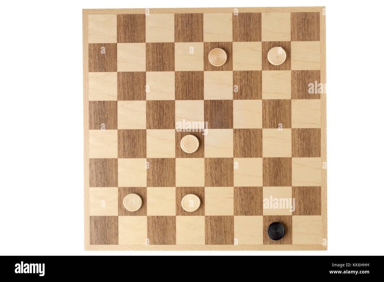 Black checker pieces hi-res stock photography and images - Alamy