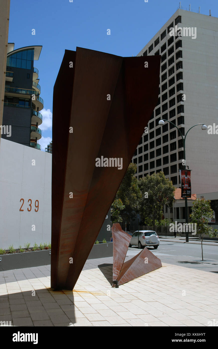 Metal Sculpture, Perth Western Australia Stock Photo - Alamy