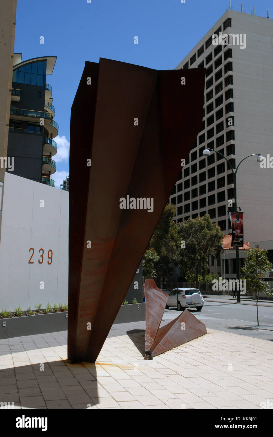 Metal Sculpture, Perth Western Australia Stock Photo - Alamy