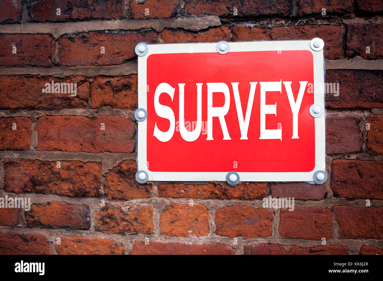 Hand writing text caption inspiration showing Survey concept meaning ...