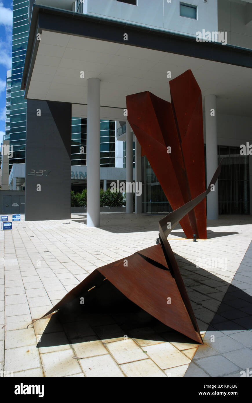 Metal Sculpture, Perth Western Australia Stock Photo - Alamy