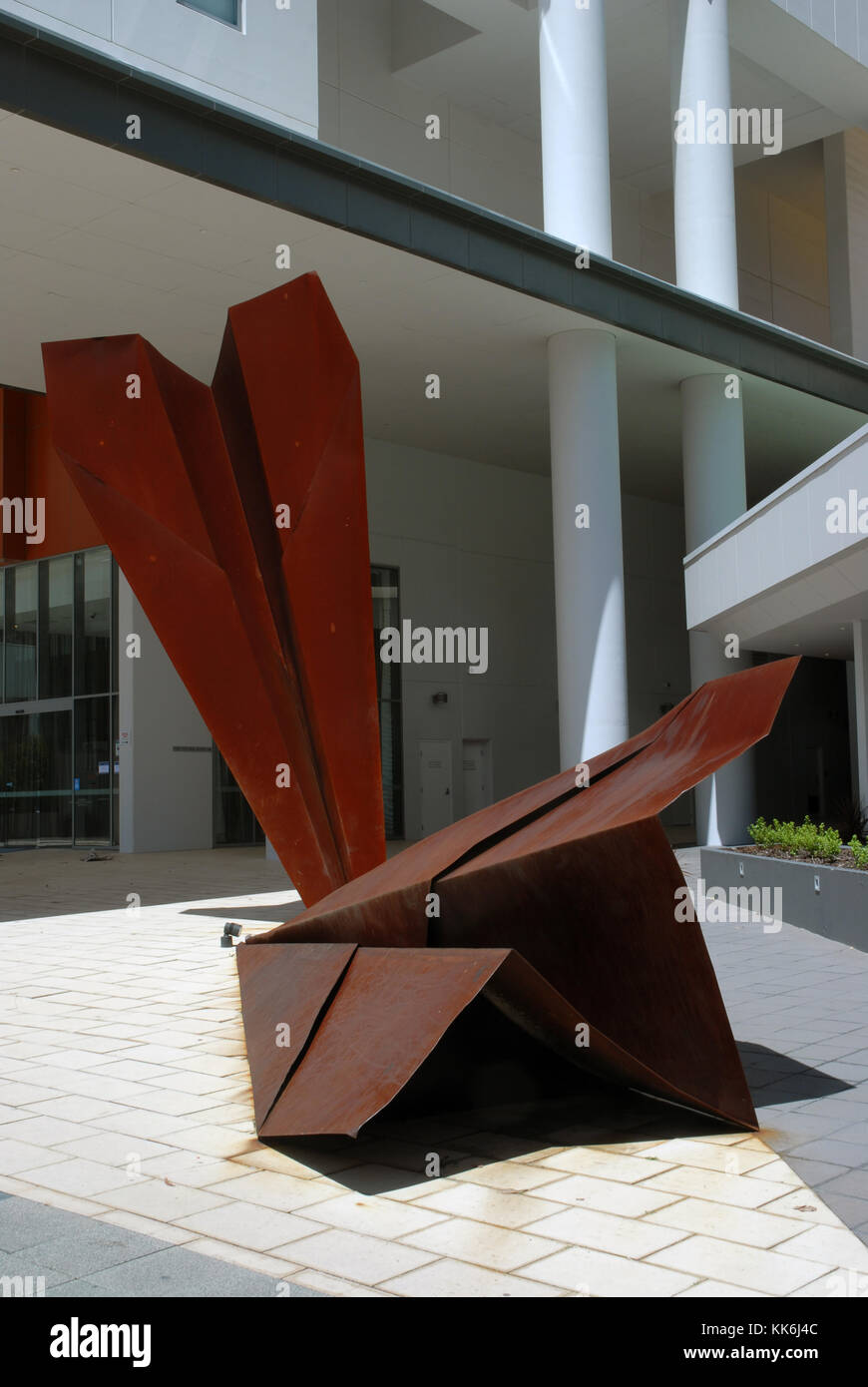 Metal Sculpture, Perth Western Australia Stock Photo - Alamy