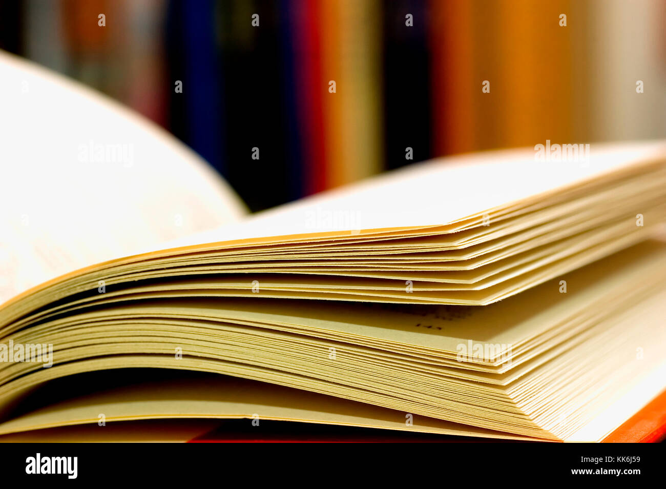 open book close up Stock Photo - Alamy