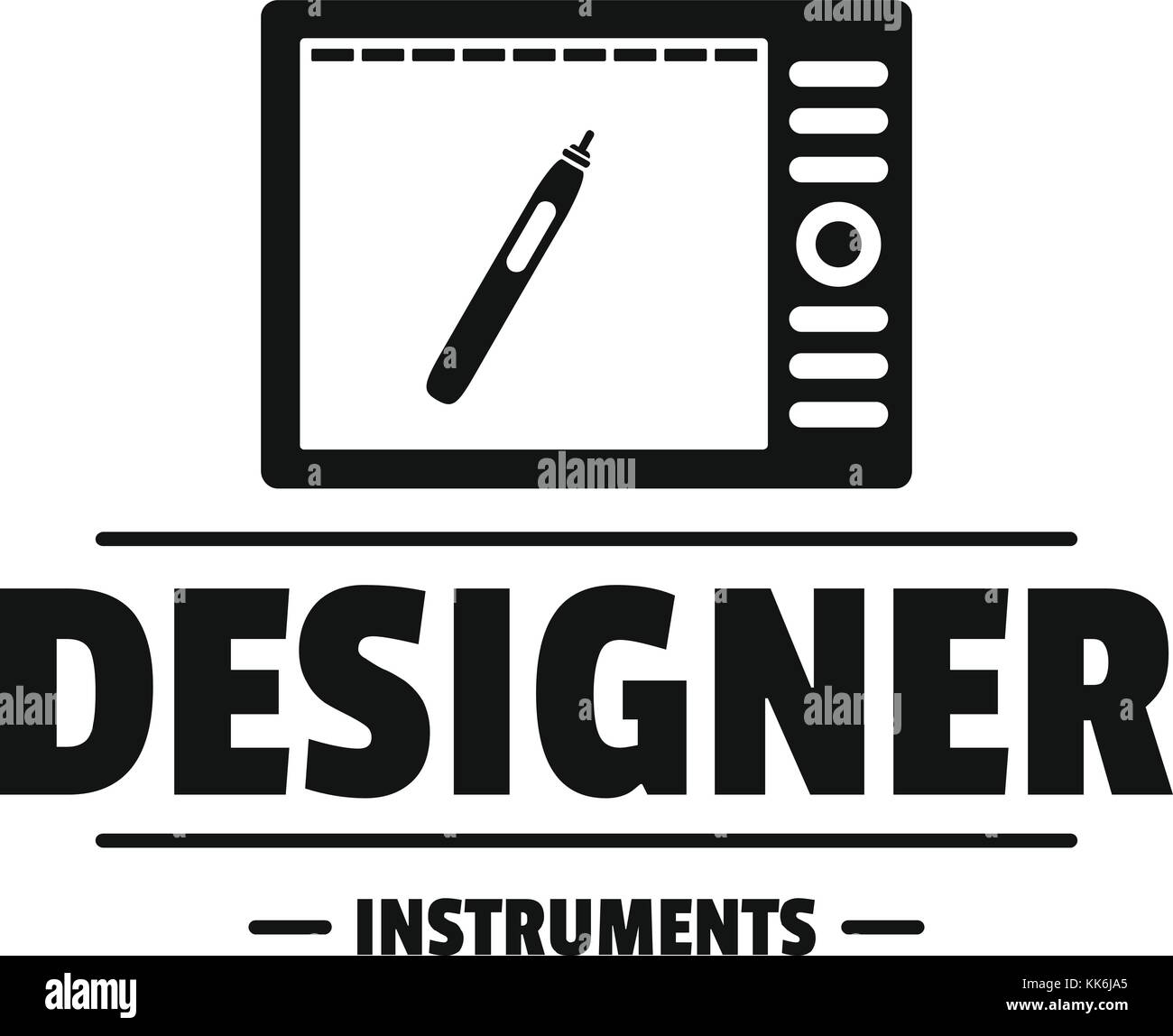 Designer Shop Logo Simple Black Style Stock Vector Image And Art Alamy