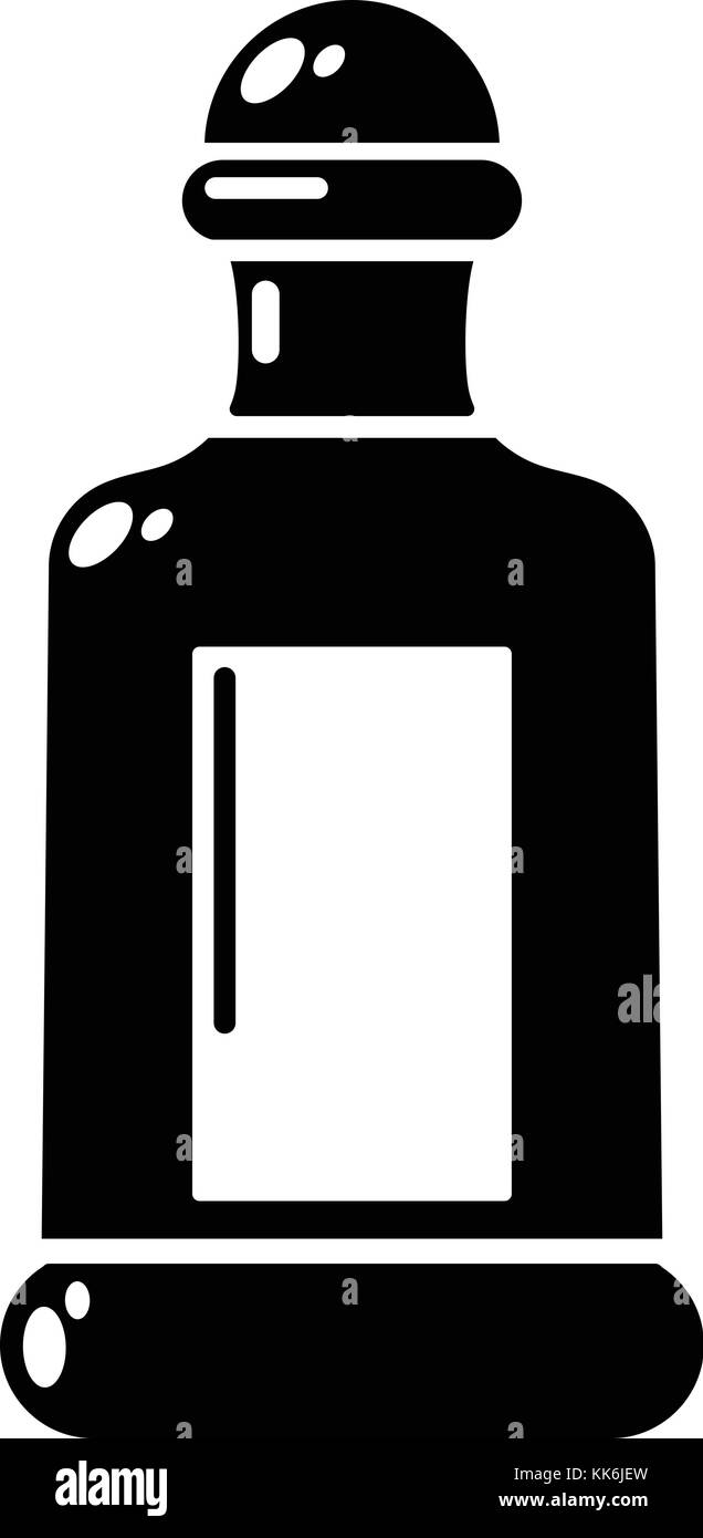 Square glass bottle Black and White Stock Photos & Images - Alamy