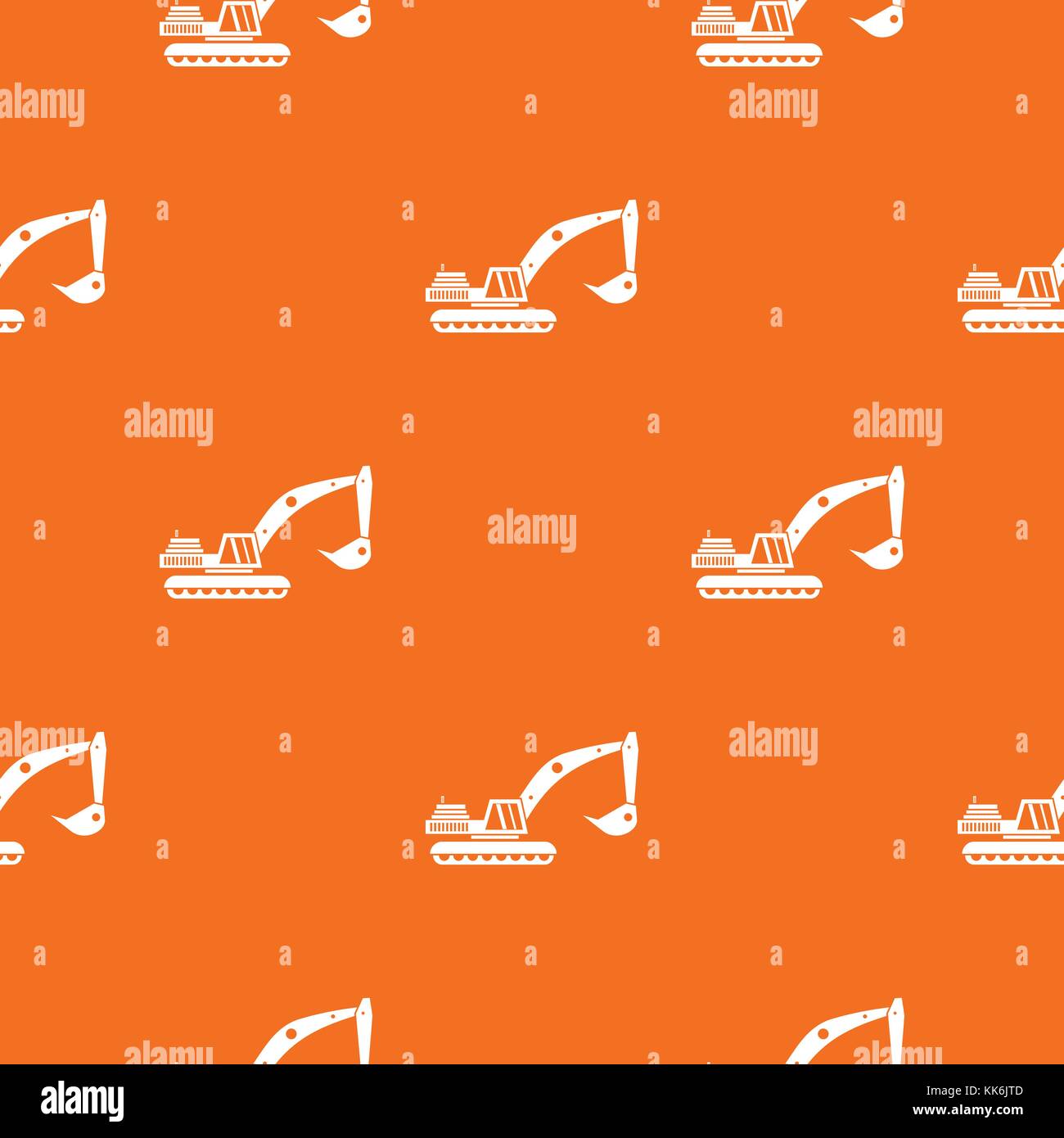 Excavator pattern seamless Stock Vector Image & Art - Alamy