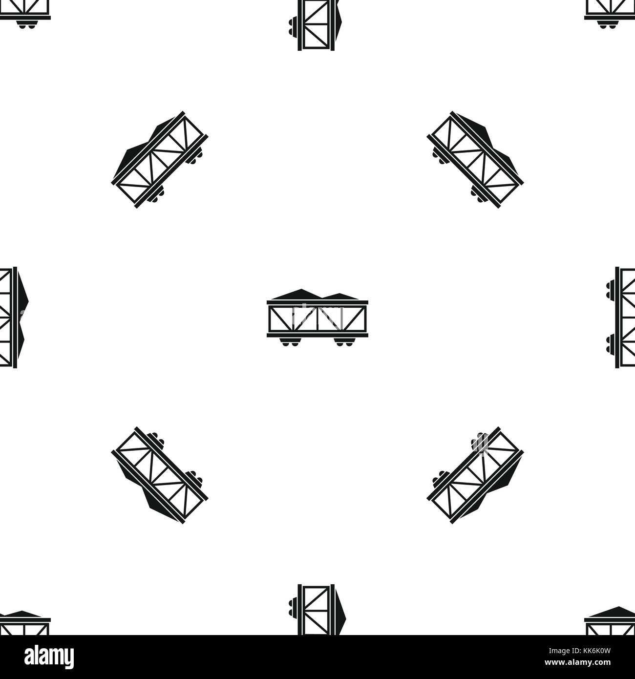 Train cargo wagon pattern seamless black Stock Vector Image & Art - Alamy