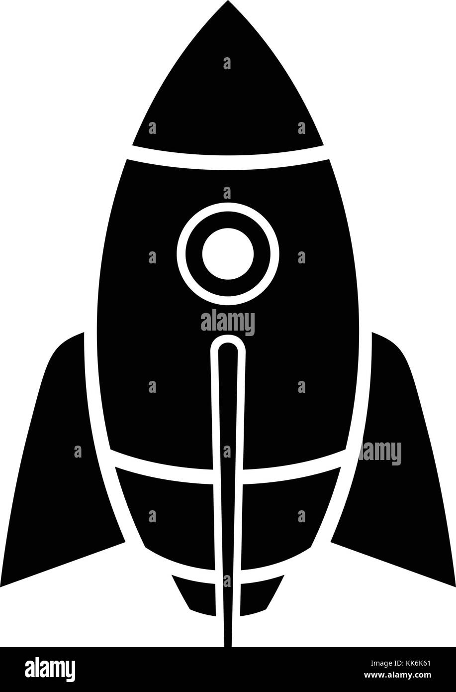 Rocket design icon, simple black style Stock Vector Image & Art - Alamy