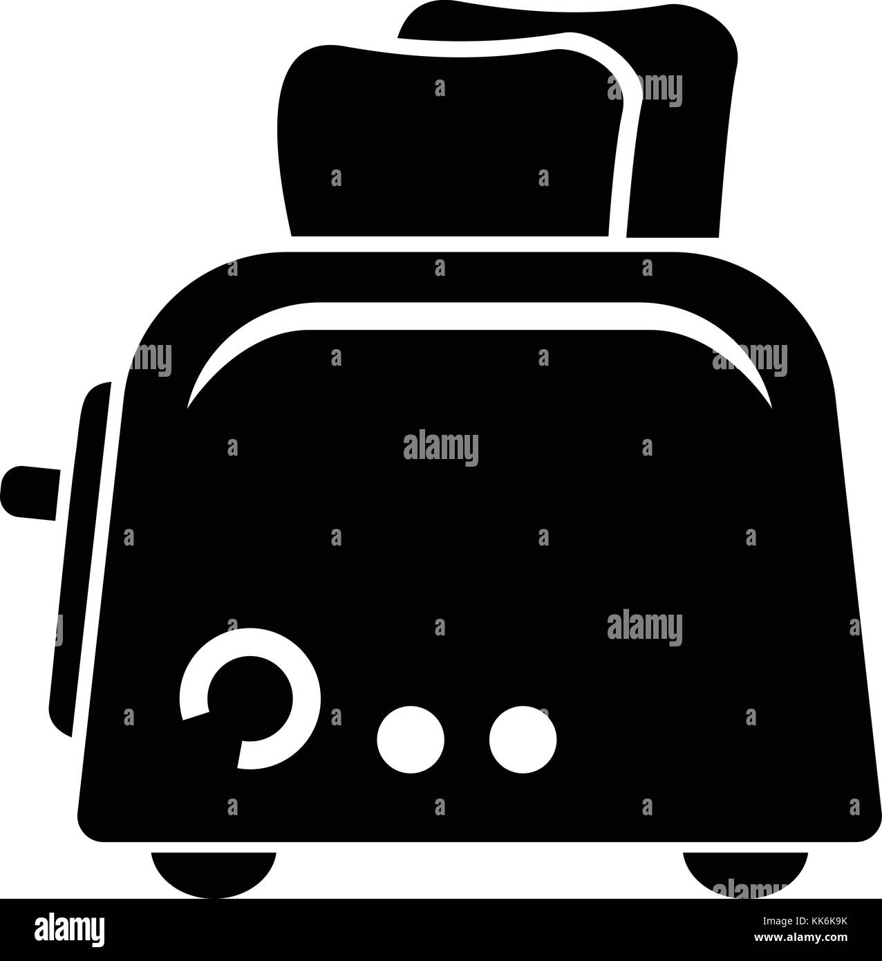 Toaster icon, simple black style Stock Vector Image & Art - Alamy