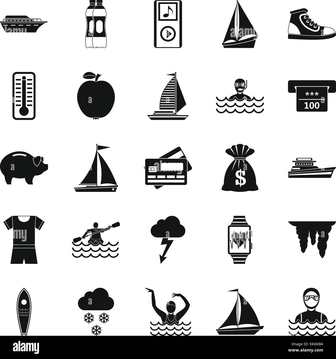 Exercise icons set, simple style Stock Vector Image & Art - Alamy Exercise icons set, simple style Stock Vector Image & Art - Alamy