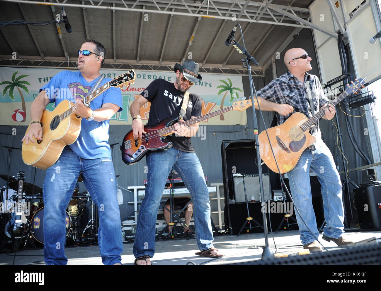 FORT LAUDERDALE, FL - MAY 28: Andrew Copeland, Ken Block, and Ryan ...
