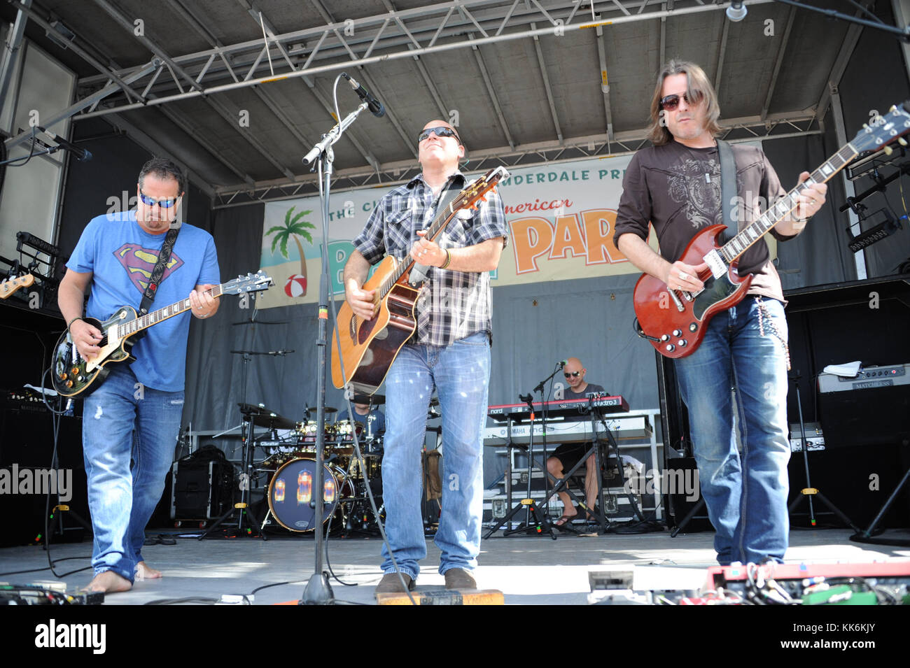 FORT LAUDERDALE, FL - MAY 28: Andrew Copeland, Ken Block, and Ryan ...