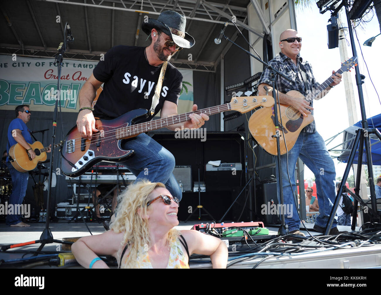 FORT LAUDERDALE, FL - MAY 28: Andrew Copeland, Ken Block, and Ryan ...