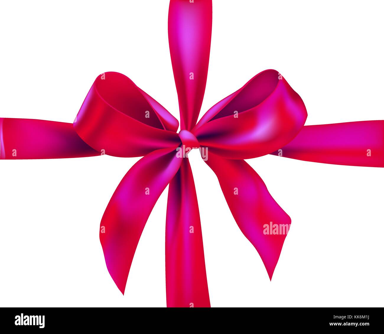 Gift pack pink ribbon Stock Vector Images - Alamy