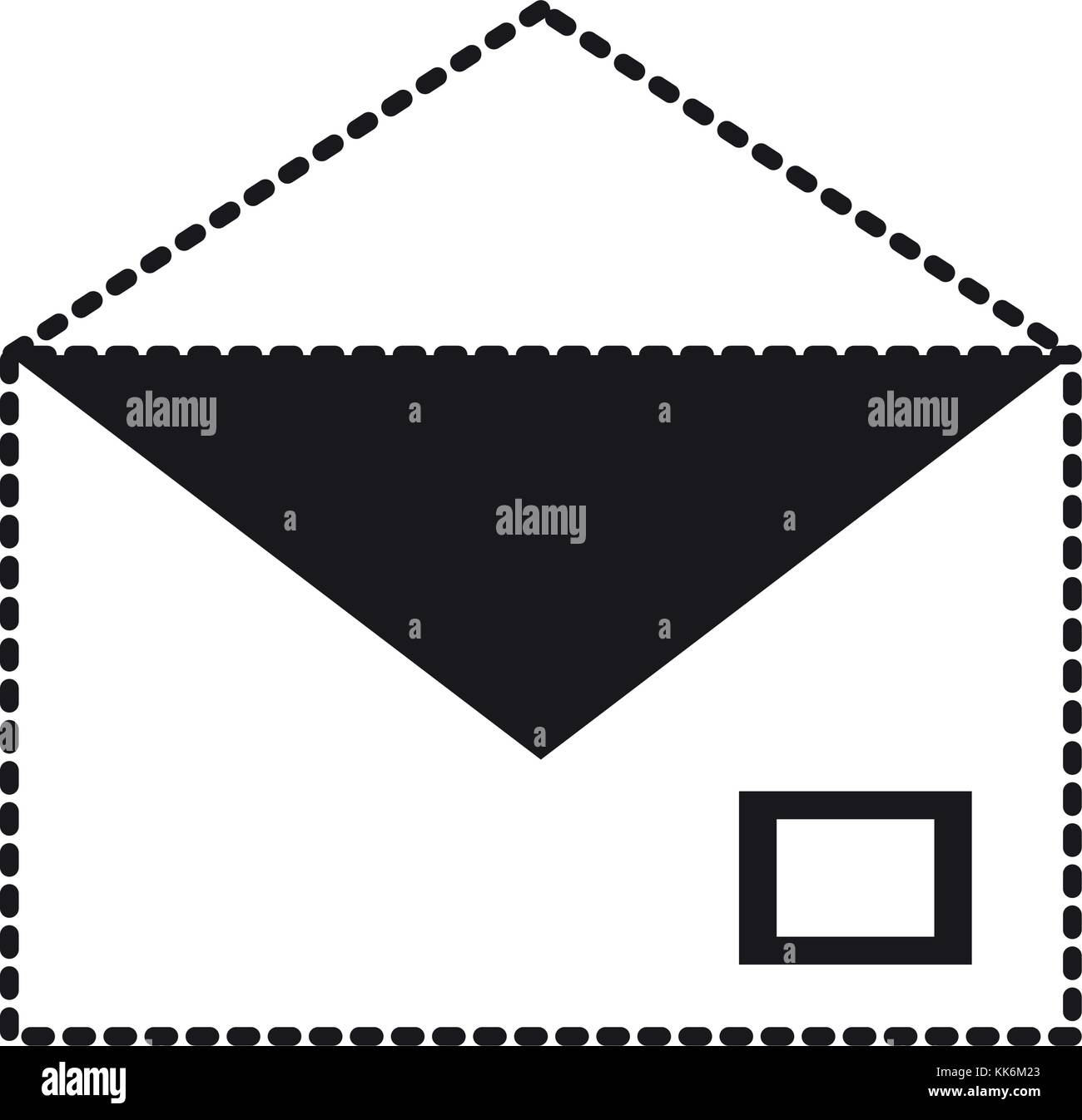 open envelope icon Stock Vector Image & Art - Alamy