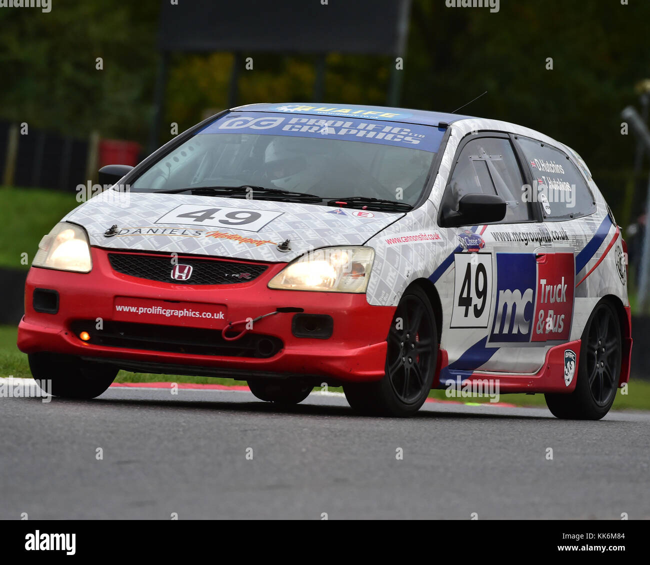 David Hutchins, Tom Hutchins, Honda Civic Type R, Tin Tops, Night Race ...