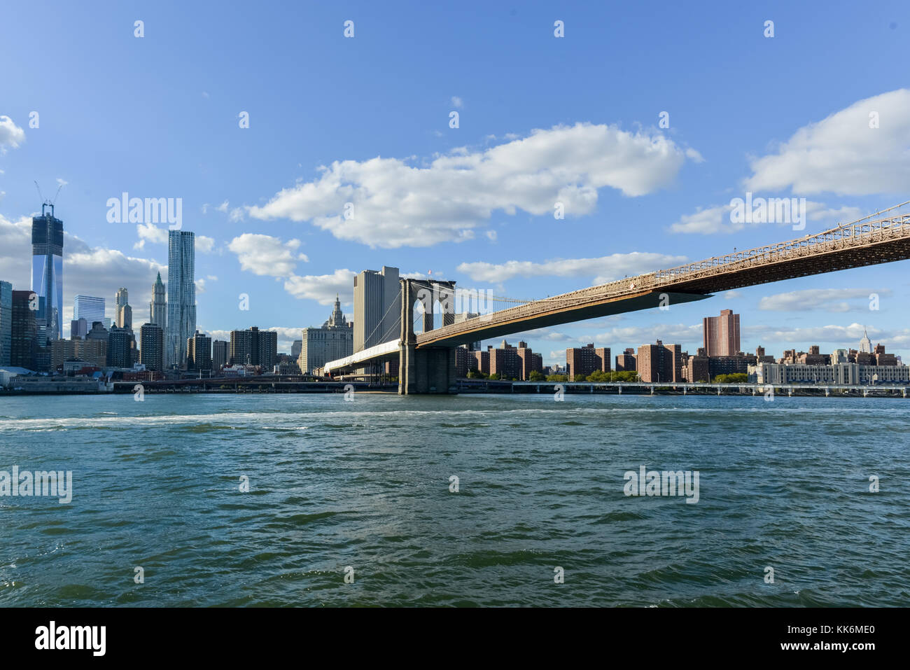 View of the Manhattan Skyline from Brooklyn, New York Stock Photo - Alamy