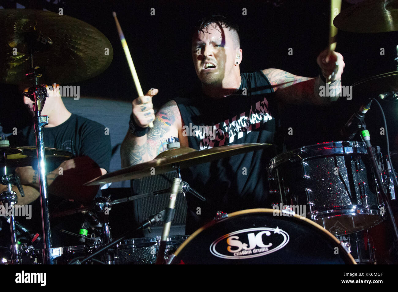 FORT LAUDERDALE, FL - MARCH 17: Branden Steineckert of Rancid performs ...