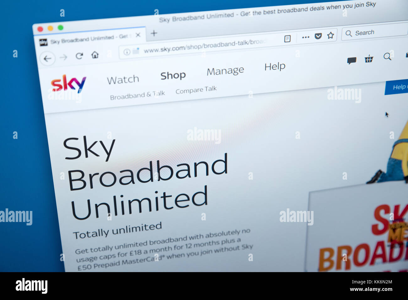 Broadband offer hi-res stock photography and images - Alamy