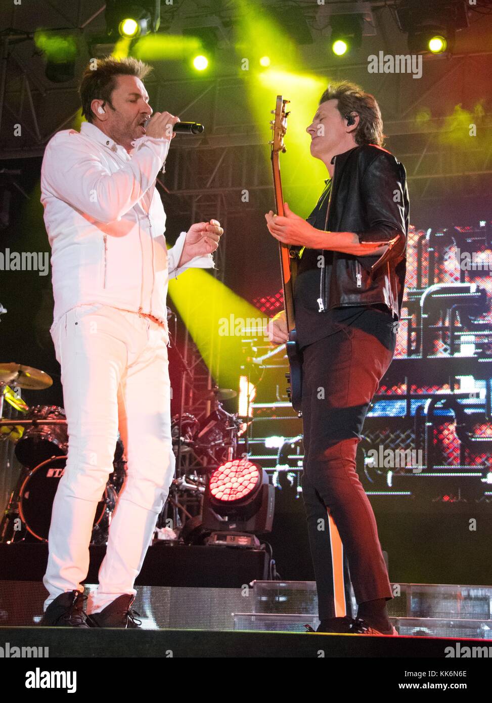 WEST PALM BEACH FL - APRIL 27: Simon Le Bon, John Taylor of Duran Duran ...