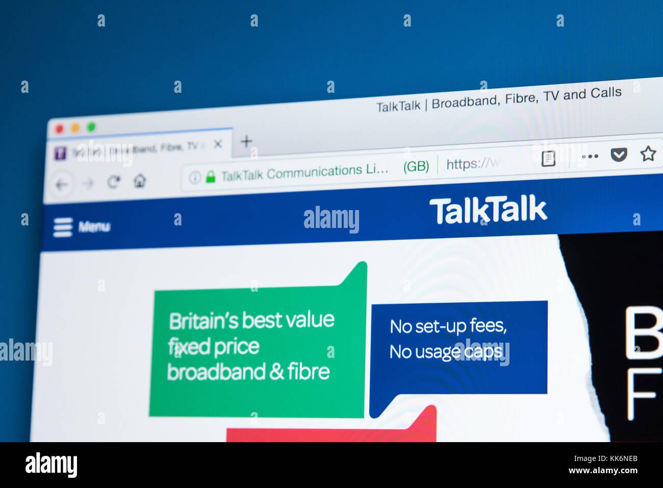 Talktalk hi-res stock photography and images - Alamy