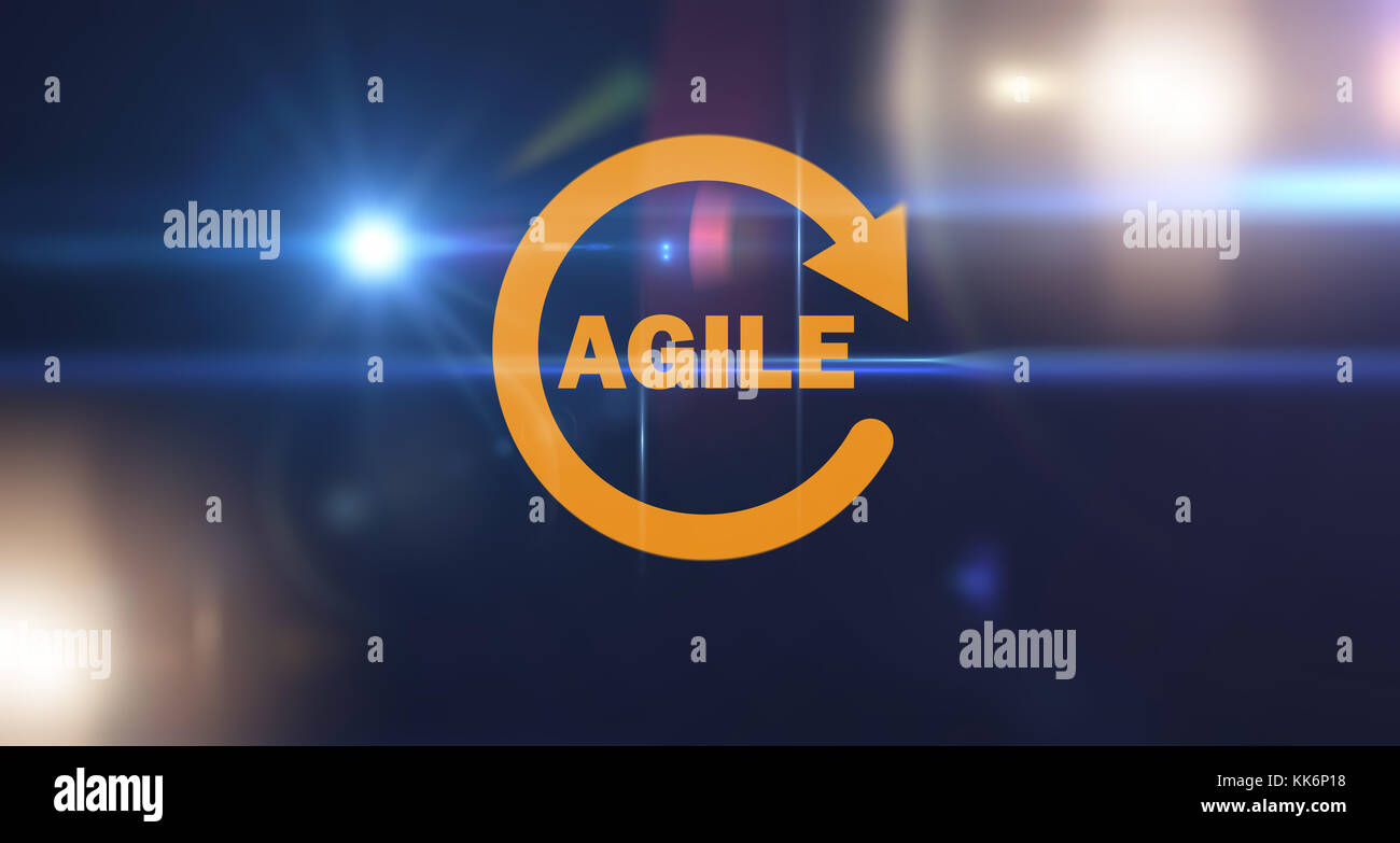 Concept of agile software development Stock Photo - Alamy