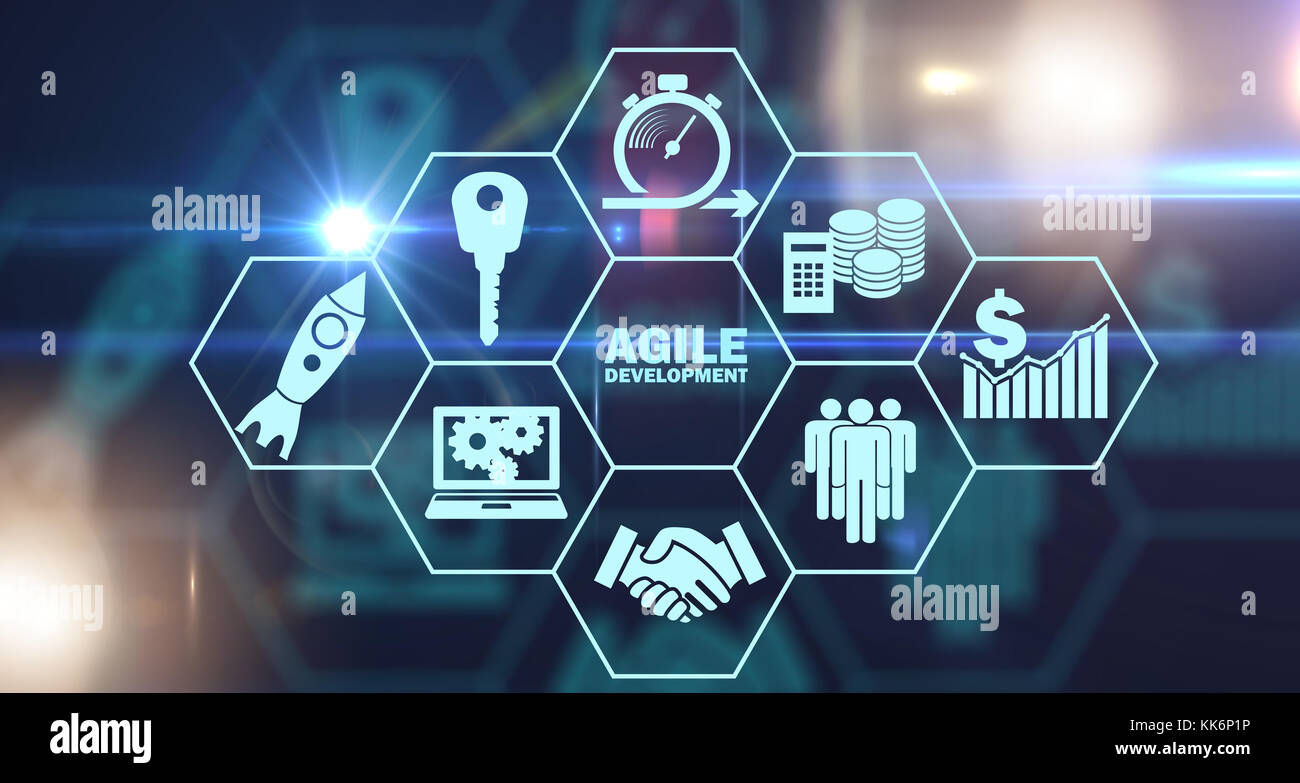 Concept of agile software development Stock Photo - Alamy