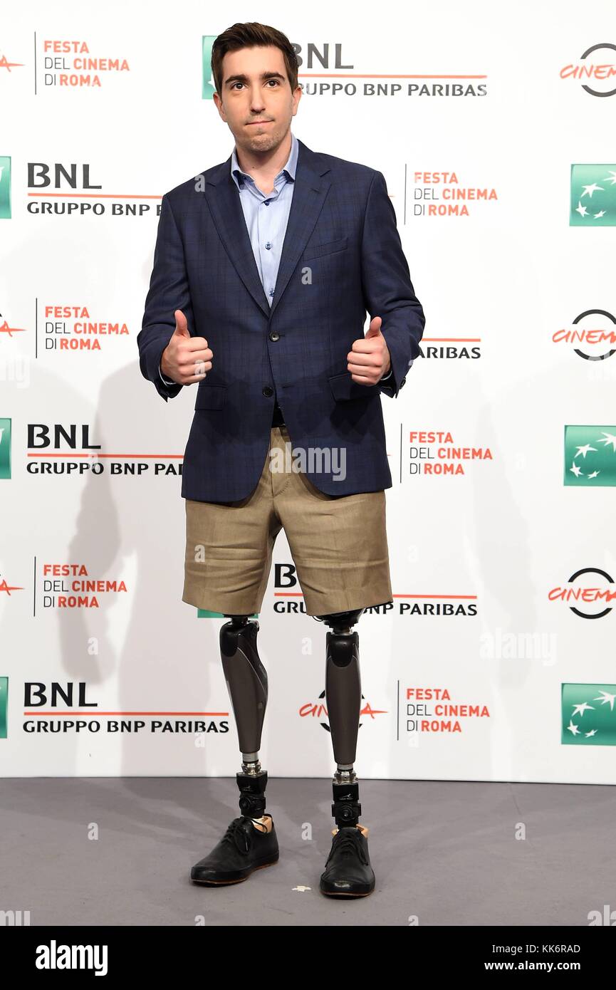 12th Rome Film Festival - Stronger - Photocall Featuring: Jeff Bauman ...