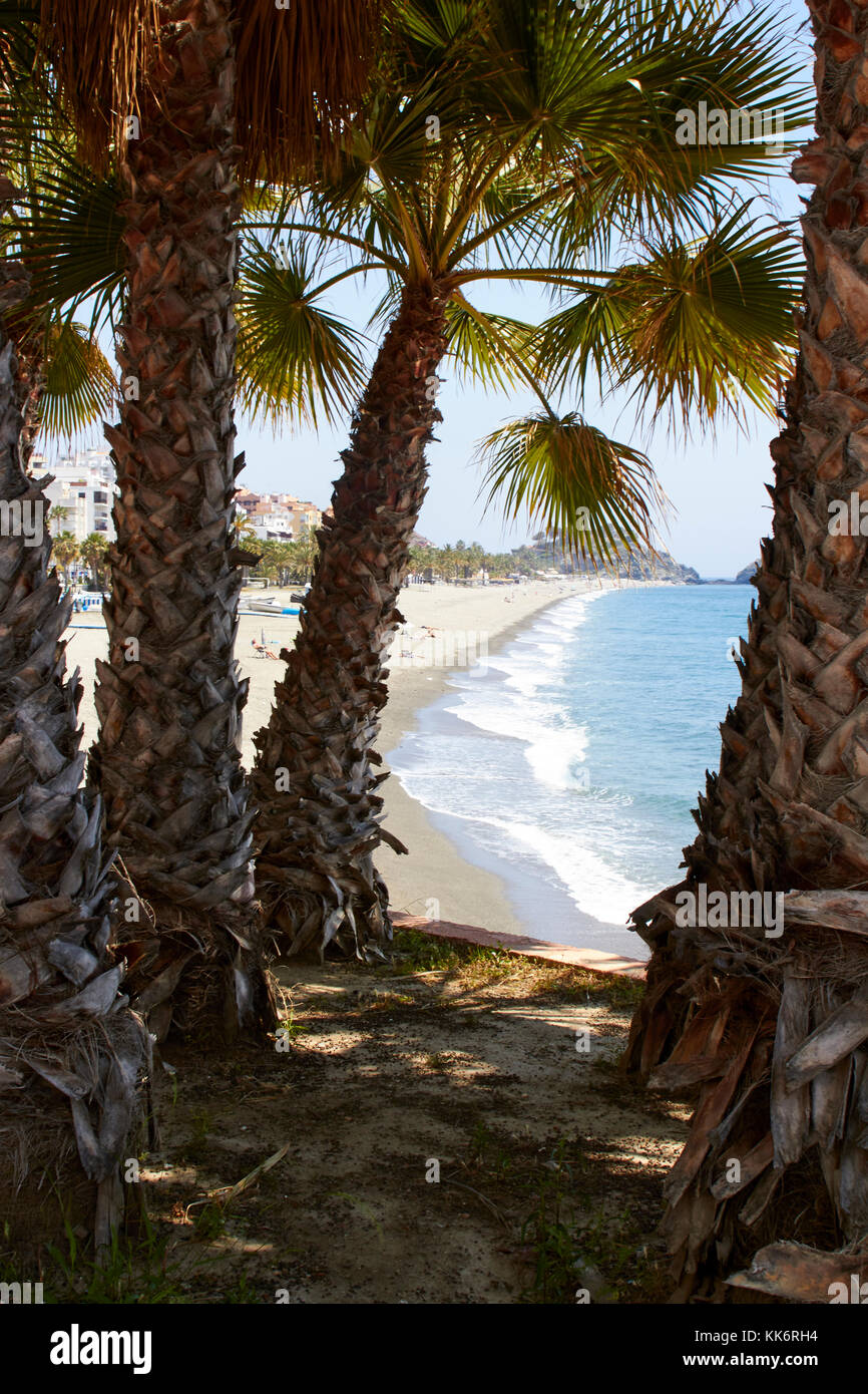 Almunecar beach hi-res stock photography and images - Alamy