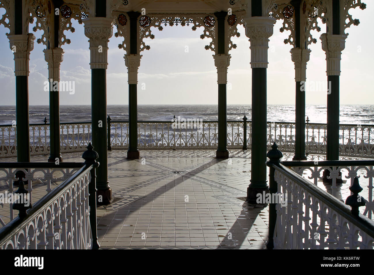 Brighton seafront bandstand hi-res stock photography and images - Alamy