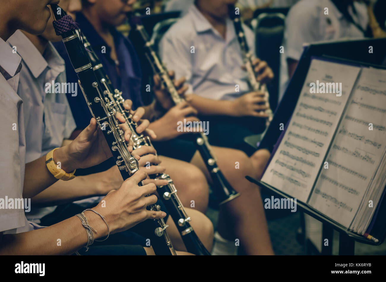 Clarinetist hi-res stock photography and images - Alamy