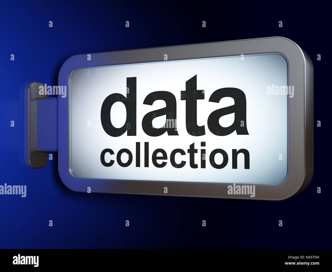 Data concept: Data Collection on billboard background Stock Photo - Alamy
