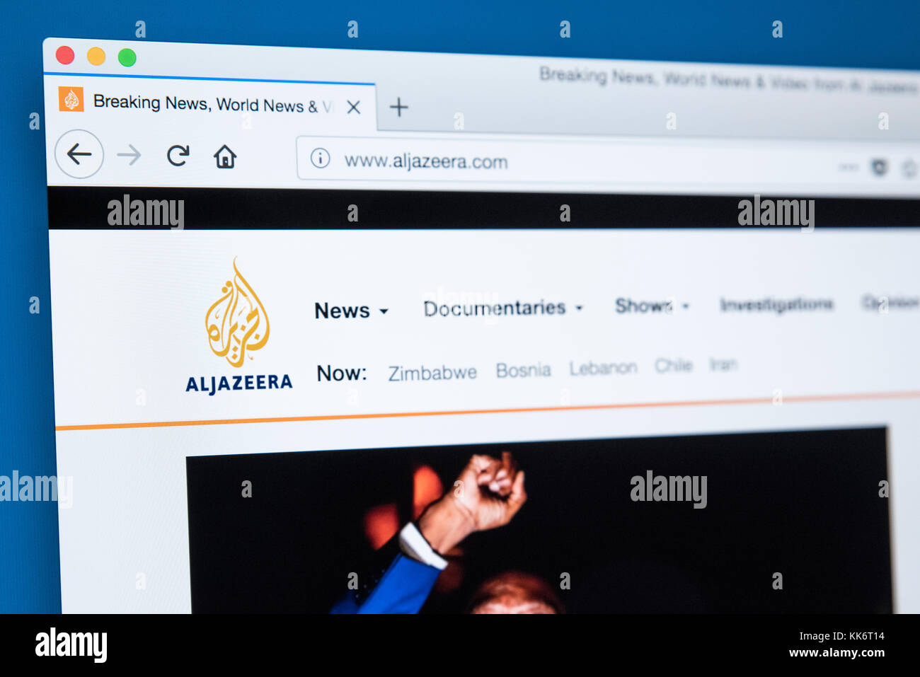 Al jazeera symbol hi-res stock photography and images - Alamy