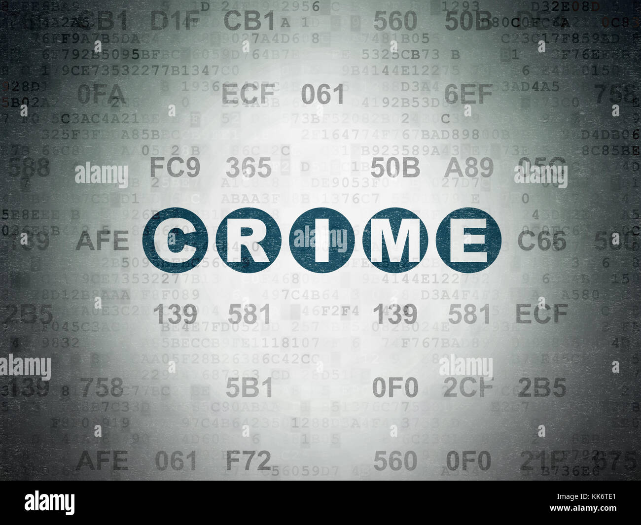 Safety concept: Crime on Digital Data Paper background Stock Photo - Alamy