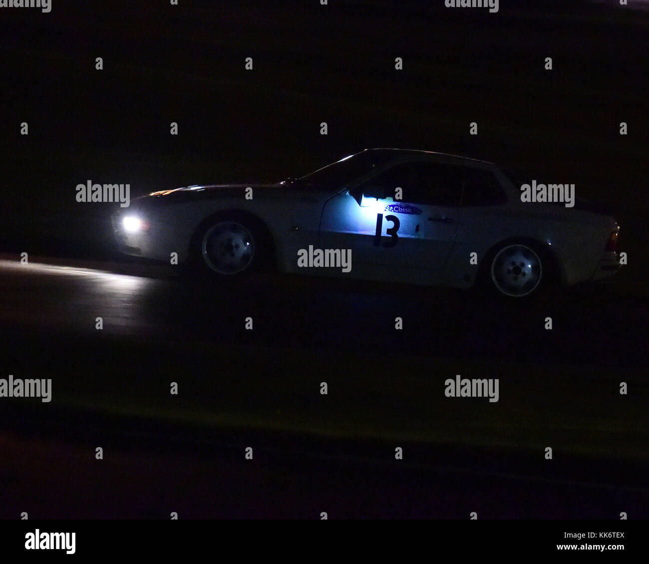 Darren Clayden, Porsche 944 S2, Night race, Classic Sports Car Club ...
