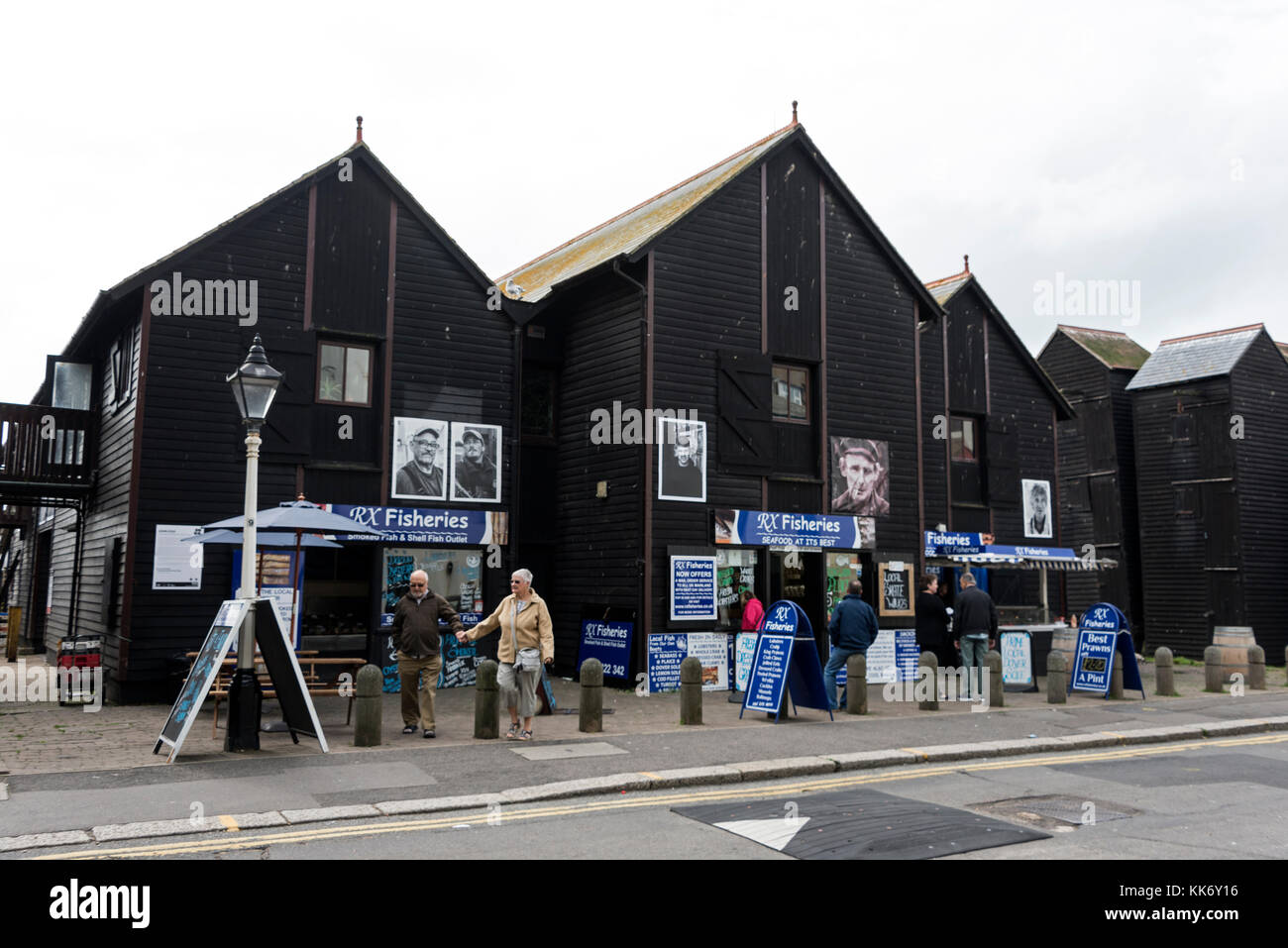 The few remaining tall black wooden sheds are a unique feature of ...