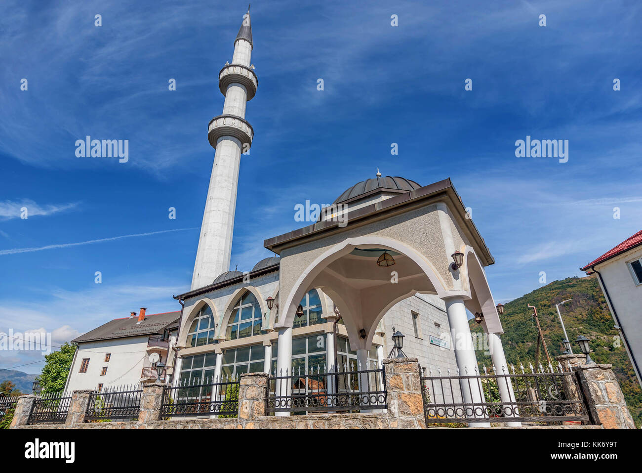 Sultan Mosque in Plav town, Montenegro Stock Photo - Alamy