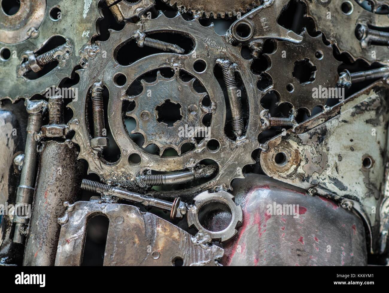 Welded gears hi-res stock photography and images - Alamy