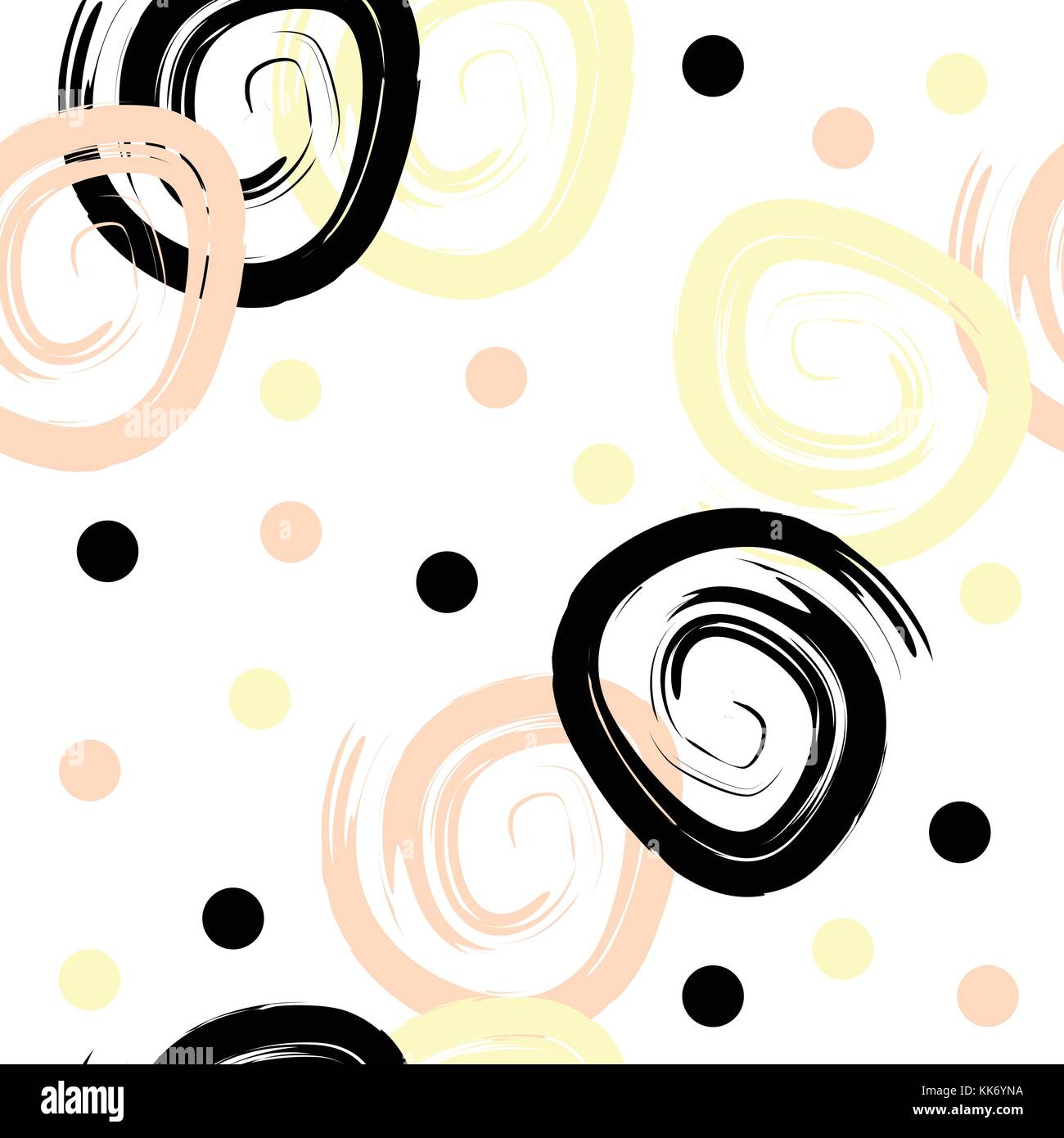 seamless tileable pattern with abstract shapes Stock Vector Image & Art ...