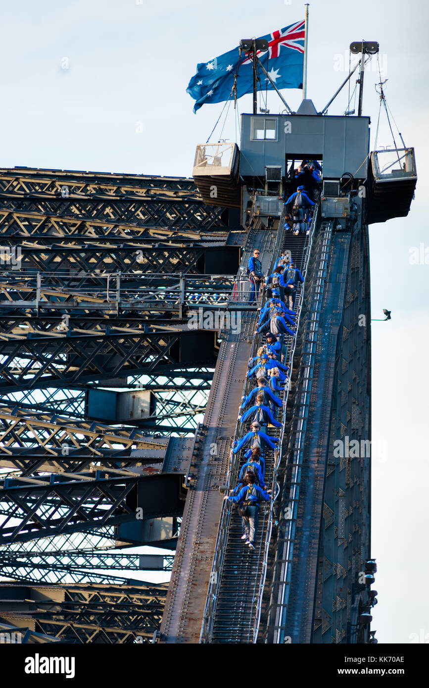 Sydney Bridge Climb, New South Wales, Australia Stock Photo - Alamy