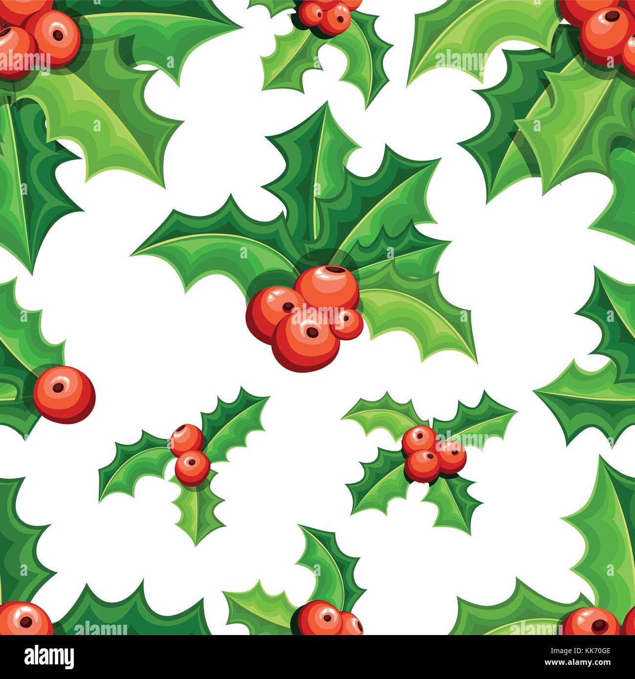 Green mistletoe berries on Stock Vector Images - Alamy