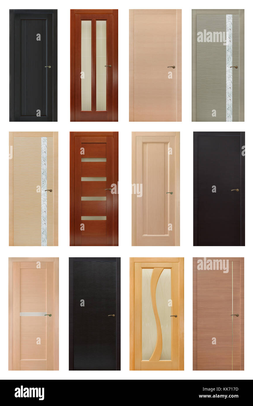 indoor doors isolated Stock Photo - Alamy