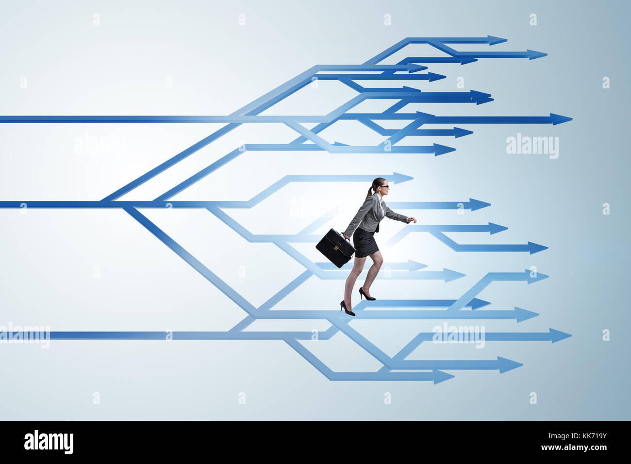Choosing different paths hi-res stock photography and images - Alamy