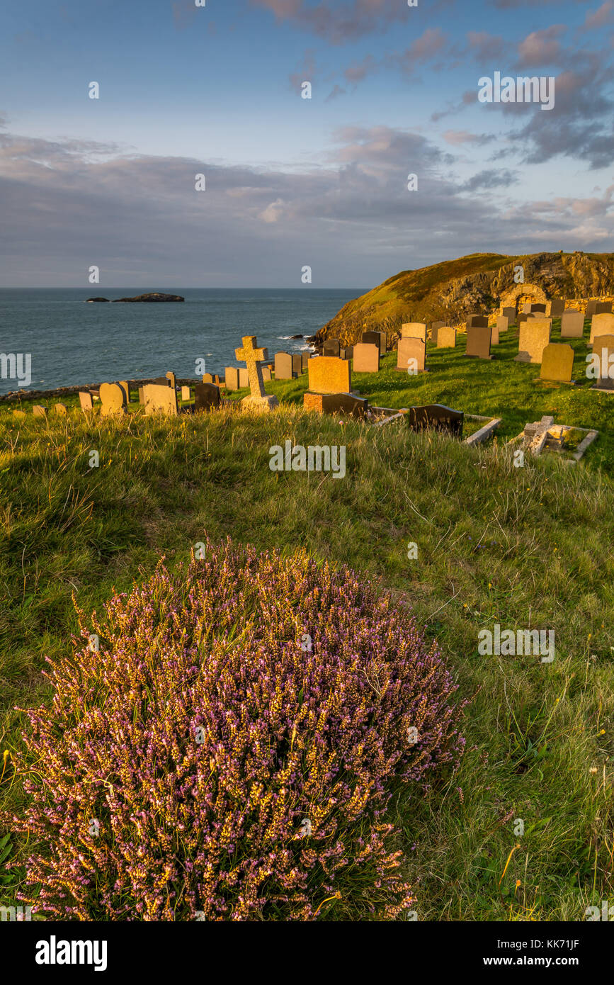 Llanbadrig Church; Cemaes; Anglesey; Wales; UK Stock Photo - Alamy