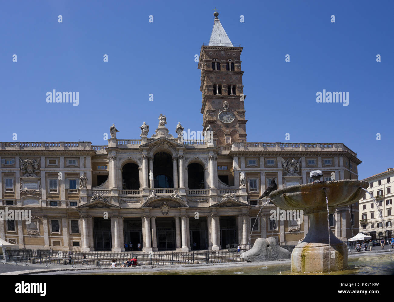 Basilica Di Santa Maria Maggiore Stock Photos & Basilica Di Santa Maria ...