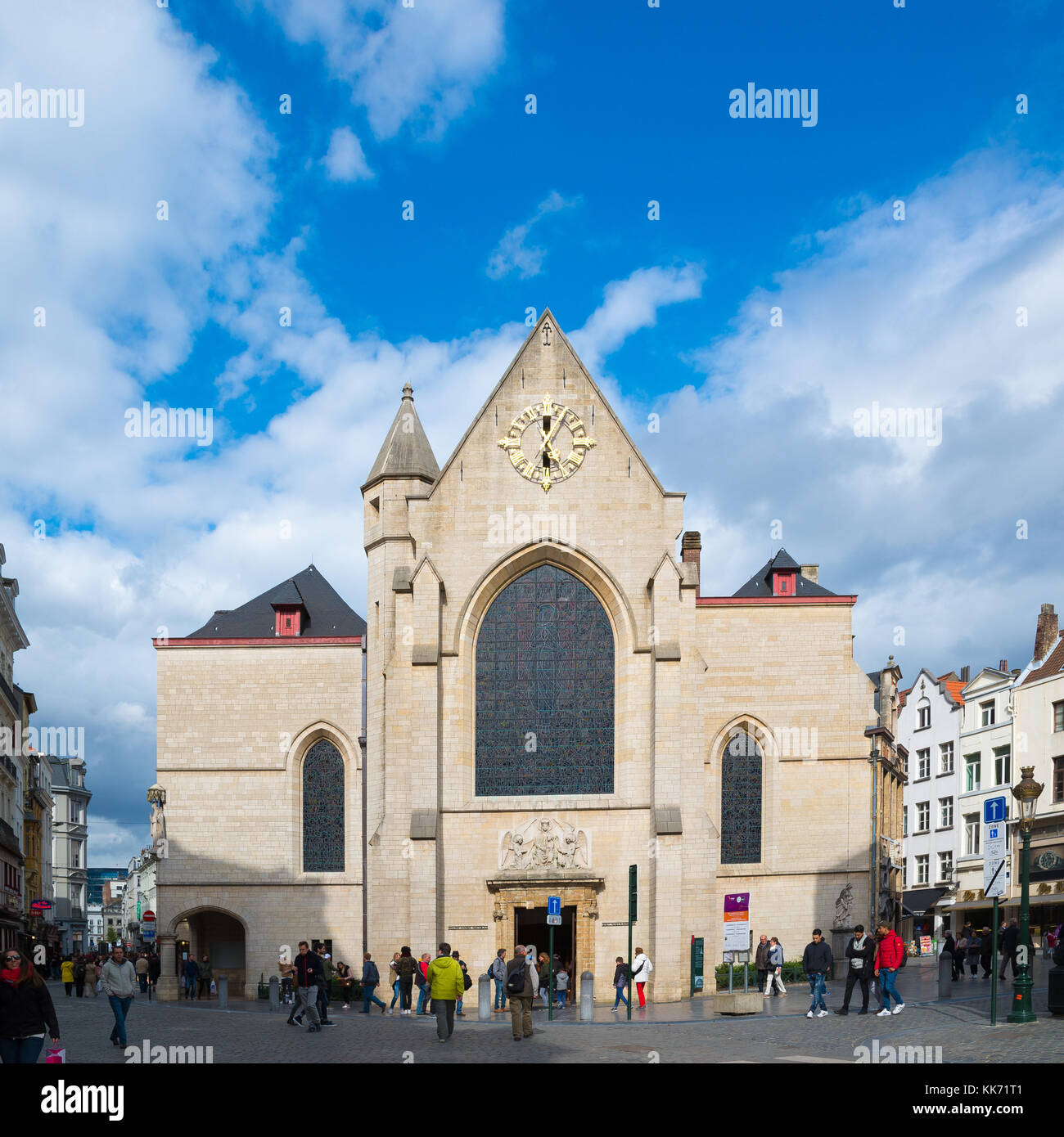 Medieval architecture in brussels hi-res stock photography and images ...